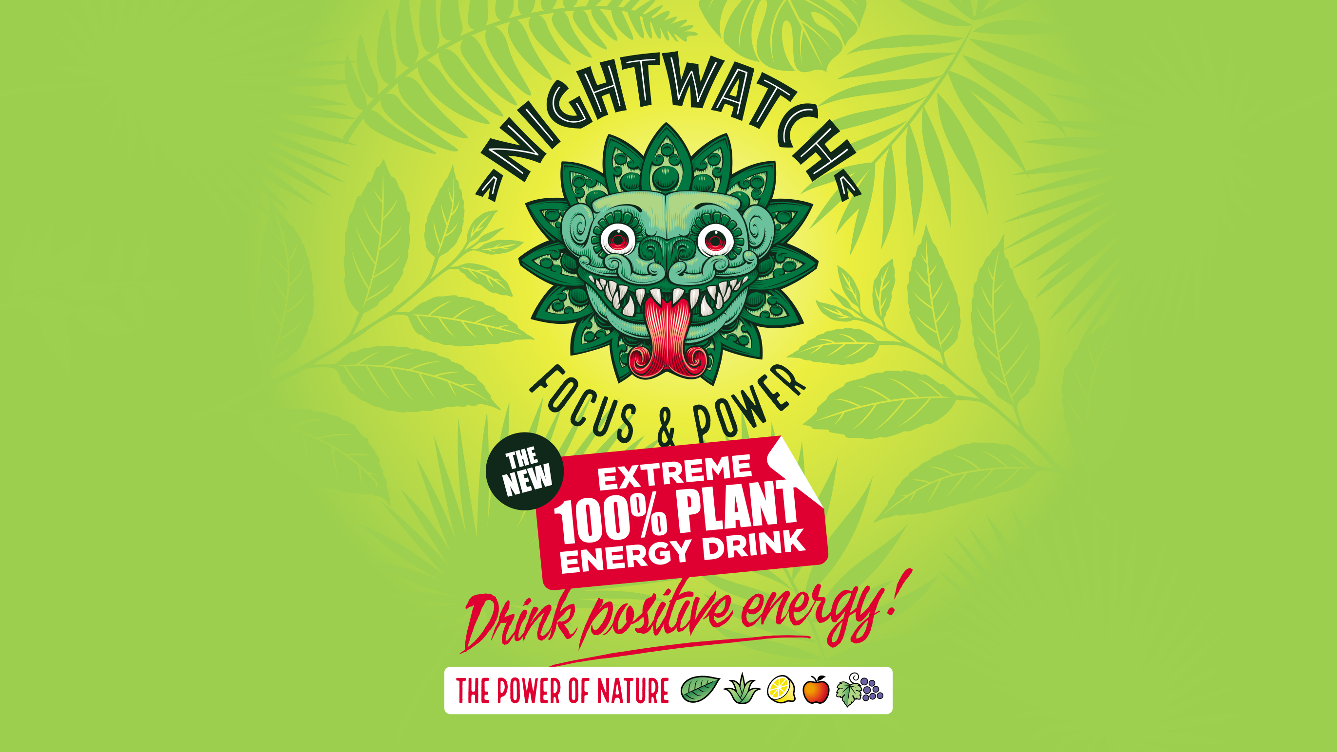 Nightwatch - 12 pack of bottles - Nightwatch Energy Drink